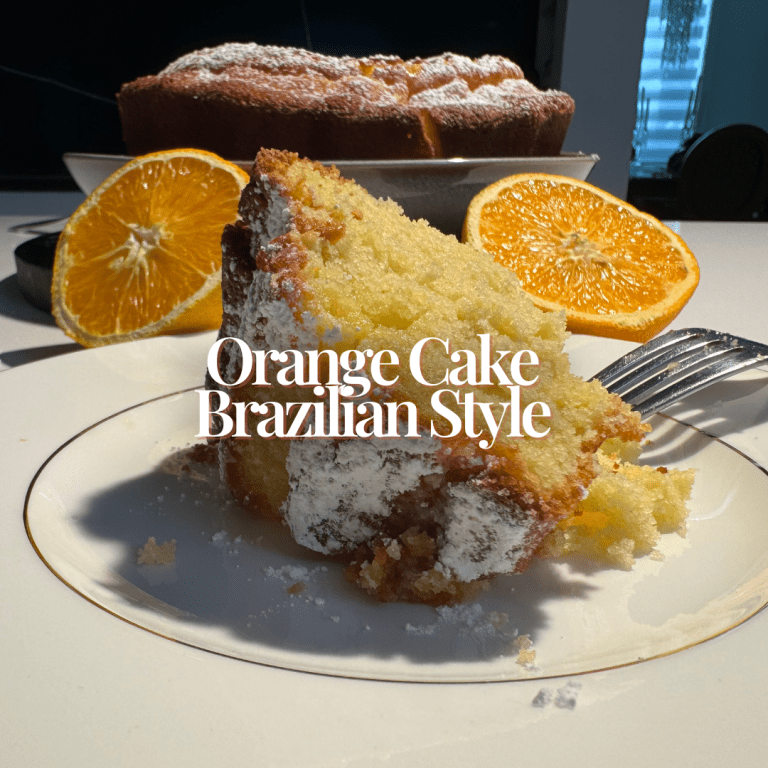 Orange Cake Brazilian Style – Sweetest Hobby